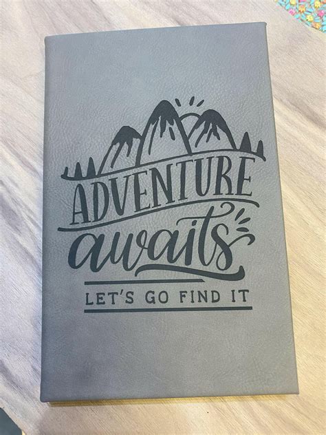 Leatherette Notebook Firefly Laser And Engraving