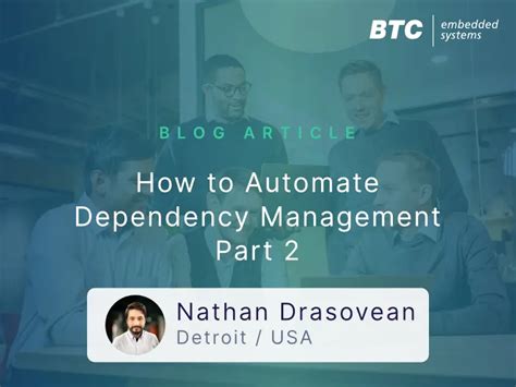 How To Automate Dependency Management Part 2