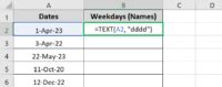 Day Of Week In Excel WEEKDAY Function Explained 2023