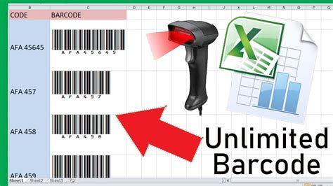 How To Barcode Generator In Excel Free Quick And Simple Way Youtube