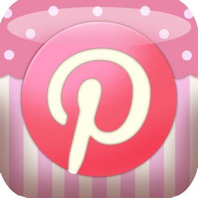 Cute Pink Cupcake App Icon Decoración De Fondo De Pantalla Diseño De