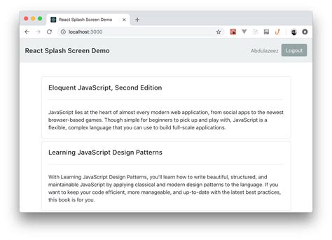 How To Create A Splash Screen For React Applications