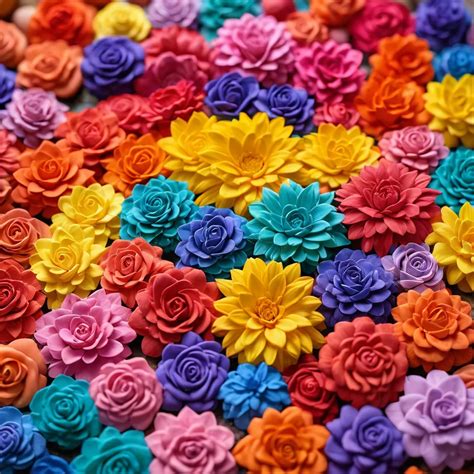 Crafting Beautiful Flowers From Modeling Clay