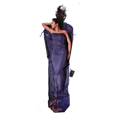 Cocoon Ripstop Silk Mummy Liner Bed Sheet Blue Trekkinn