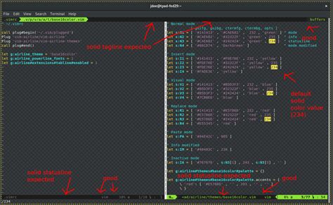 Statusline And Tabline Can T Be Made Transparent Issue Vim Airline Vim Airline GitHub