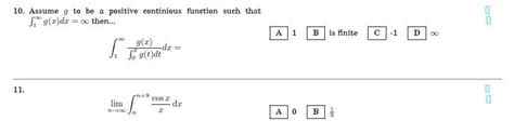 solved 10 assume g to be a positive continious function