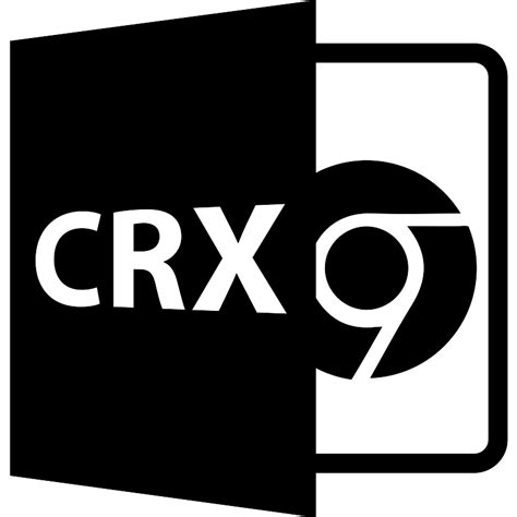 Crx File Format Symbol Vector Svg Icon Svg Repo