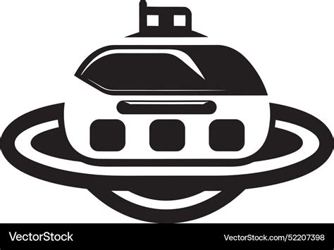 Rise Of Personal Hovercraft Hovercraft In Arctic Vector Image