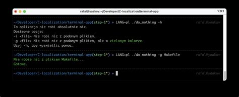 how to make a multi language application in c