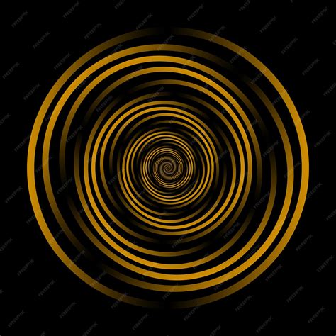 Premium Vector Colorful Dotted Spiral Vortex Vector Illustration