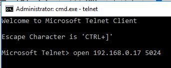 Verification Of A LAN Connection Using Telnet Siglent