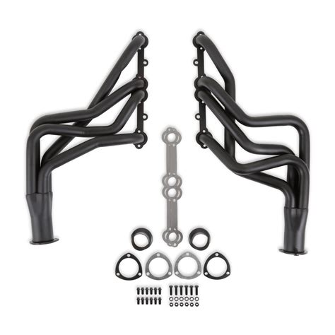 Flowtech 11100flt Flowtech Long Tube Header Black Painted 1 58 In