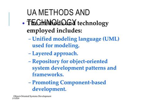 Unit2 Object Oriented Methodologies Pptpptx