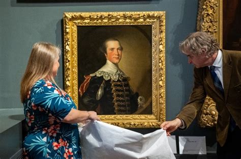 Previously Unknown Joseph Wright Portrait Unveiled At Museum