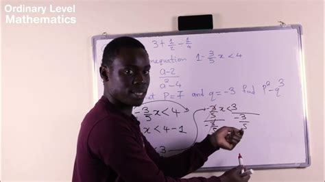 Evaluate The Inequation And Expressions Using Bodmas Youtube