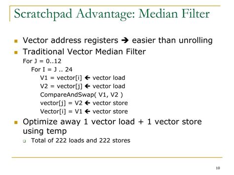 Ppt Vegas Soft Vector Processor With Scratchpad Memory Powerpoint