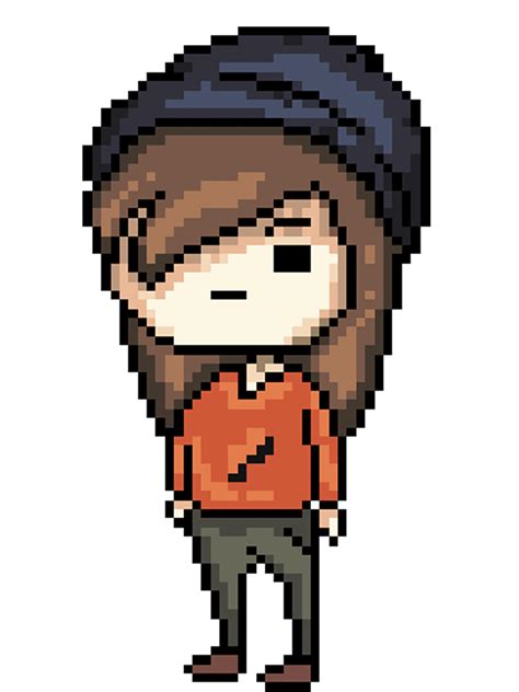 Cute Drawing Roblox Pixel Full Body By Kirbytuxedo On Deviantart My
