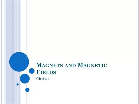 PPT Magnets And Magnetic Fields PowerPoint Presentation Free Download ID
