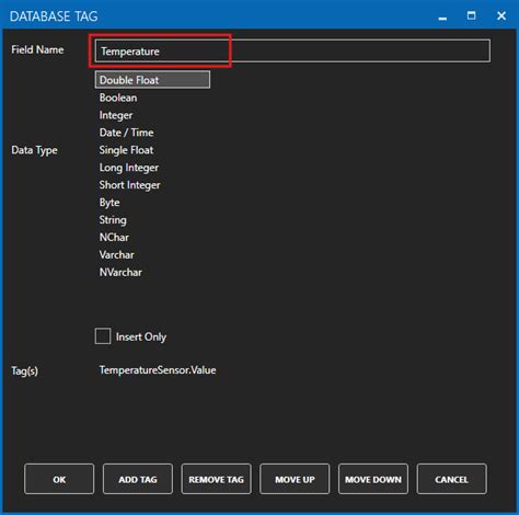 How To Log Modbus Data To A Database Oas Knowledge Base