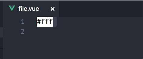 does it work on vue files · issue 72 · kamikillerto vscode colorize