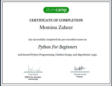 Momina Zaheer On Linkedin Atomcamp Pythonforbeginners Codingjourney Learntocode Grateful