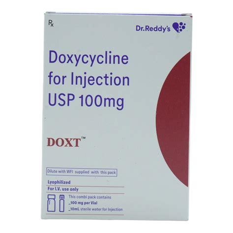 Doxt Inj 100mg Buy Online From Dr Reddy`s Laboratory