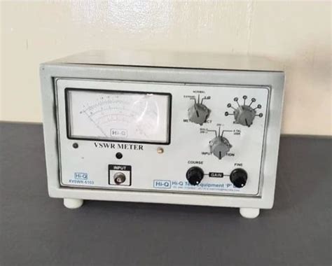 Vswr Meter Hiq 6300 At Rs 12500 Piece Voltage Standing Wave Ratio