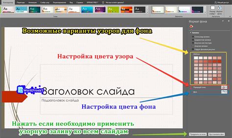 Как изменить формат фона в Powerpoint