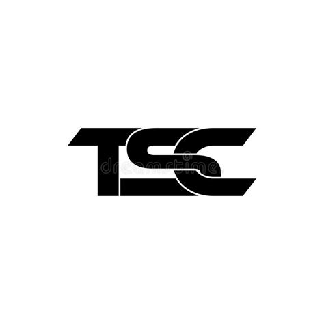 Letter TSC Simple Monogram Logo Icon Design Stock Vector Illustration Of Construction
