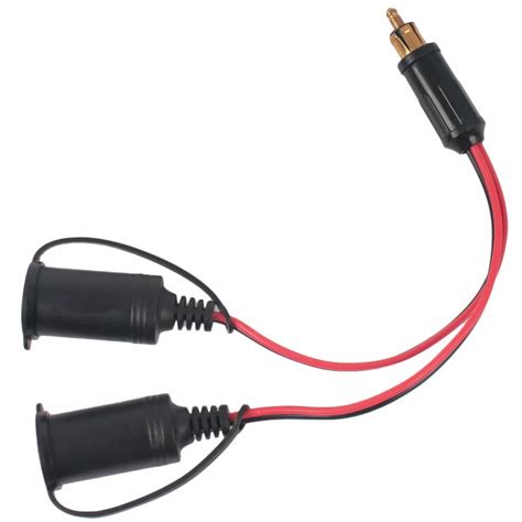 12 Volt Power Plug With Two Cigarette Lighter Adaptors Za
