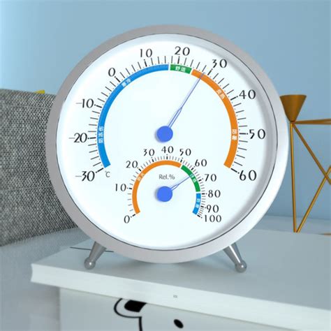 TH602F High Precision Mechanical Temperature And Humidity Meter Industrial Warehouse Indoor
