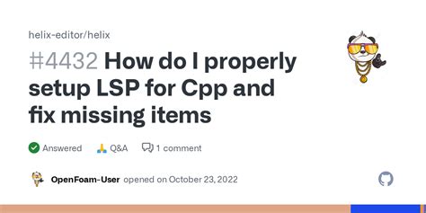 How Do I Properly Setup Lsp For Cpp And Fix Missing Items · Helix
