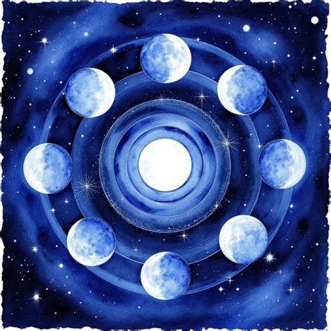 Free Celestial Moon Cycle Image Moon Lunar Celestial Download At