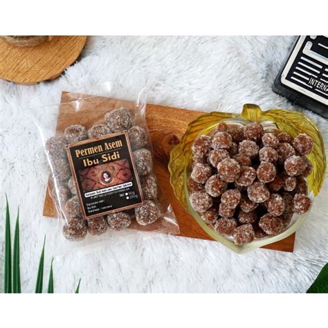 Java Asem Sugar Candy Sweet Sugar Acid Tamarind Candy Ibu Sidi 90
