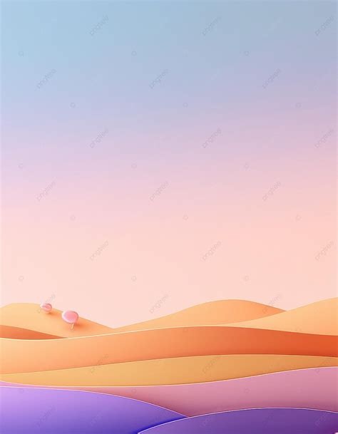 파스텔 하늘이 있는 종이 컷아웃 언덕 배경 배경 화면 및 일러스트 무료 다운로드 Pngtree