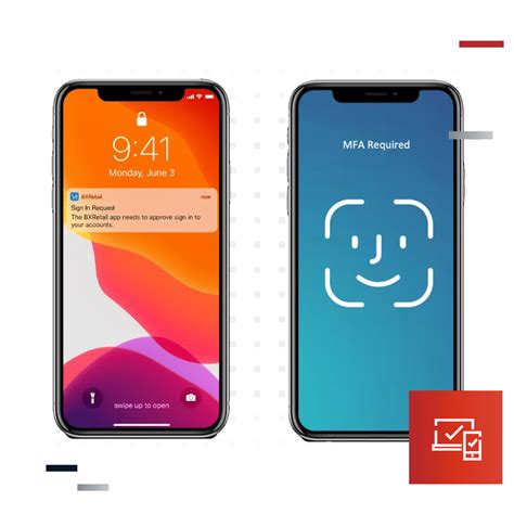 Image Showing Two Mobile Devices On The Left The Device Is Showing A Notification For A Sign In