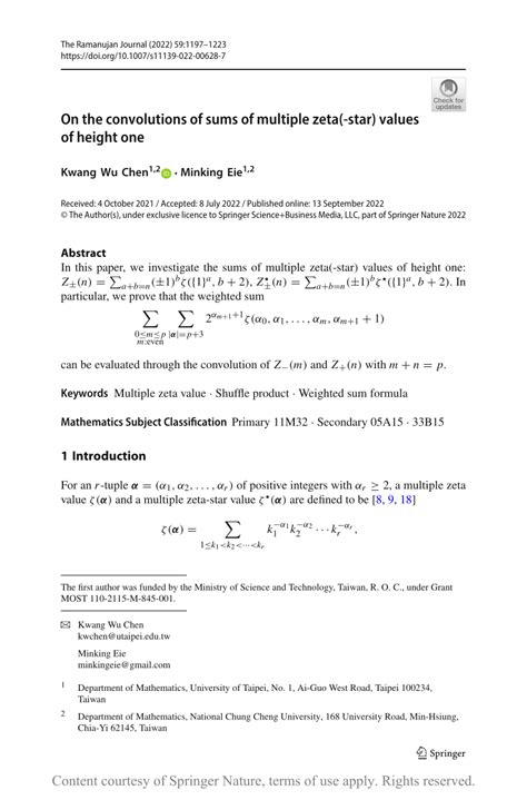 On The Convolutions Of Sums Of Multiple Zeta Star Values Of Height