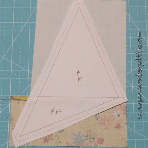 paper piecing tutorial powered by quilting