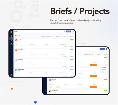 Project Management Web App Behance