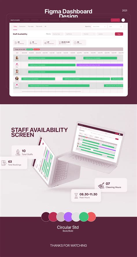 Work Availability UI UX Behance