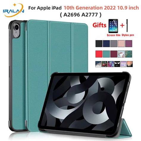 애플 아이패드 10 세대 2022 A2696 A2777 109 태블릿 하드 Pc 백 쉘 Funda 아이패드 109 인치