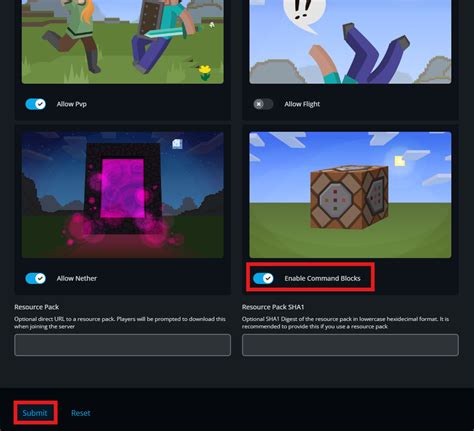 Enabling Command Blocks On A Minecraft Server Setup Knowledgebase Article Nodecraft