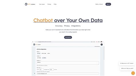 GPT Trainer Create Your Own ChatGPT Futureen
