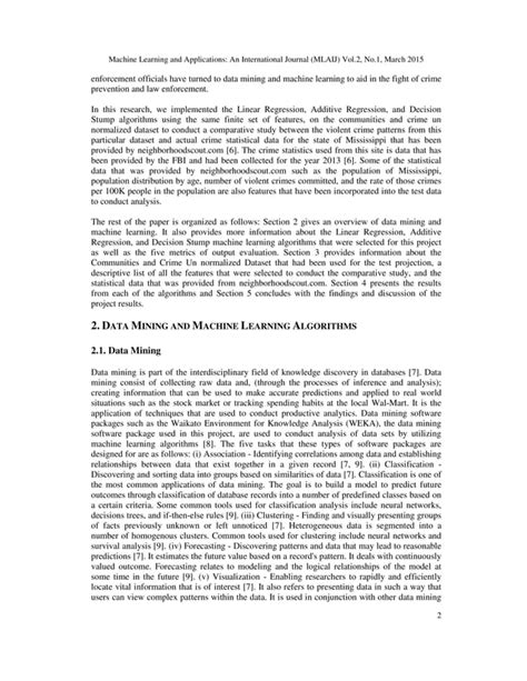 using machine learning algorithms to pdf
