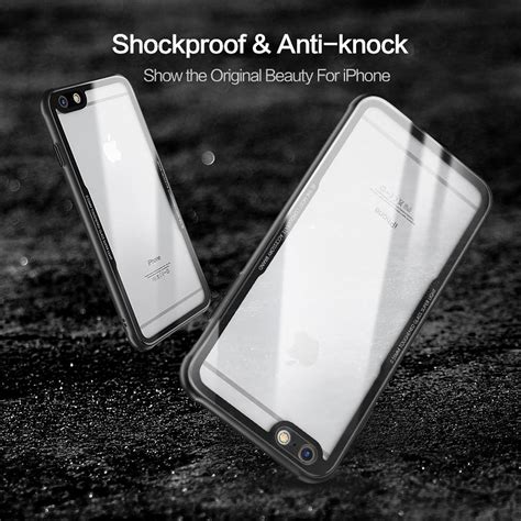 Shockproof Protective Tempered Glass Phone Case For IPhone