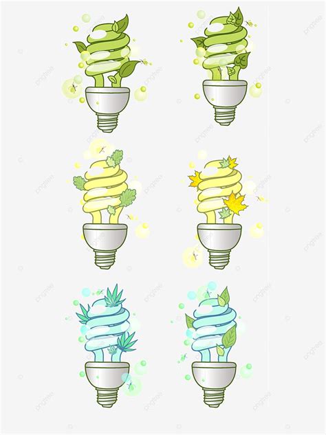 녹색 절전 등 홍보 그림 에너지 절약 램프 만화 조명 기구 삽화 녹색 조명 기구 Png 일러스트 및 벡터 에 대한 무료 다운로드 Pngtree