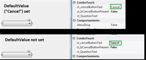 Default Value C Custom Control Property Unable To Set Defaultvalue