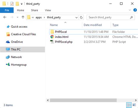 การตดตง PHPExcel ใหสามารถใชงานกบ Codeigniter กอนอนใ คอรสเรยน เรยนฟร ออนไลน บทความ
