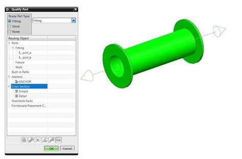 Qualifying A Simple Routing Part In Nx 11