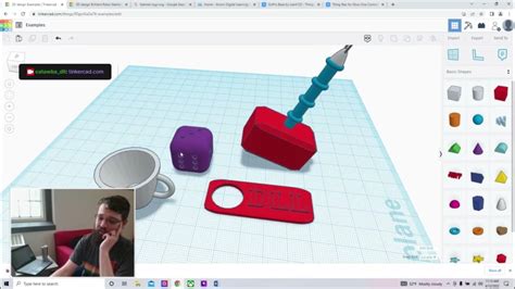 Intro To 3d Modeling Tinkercad Youtube